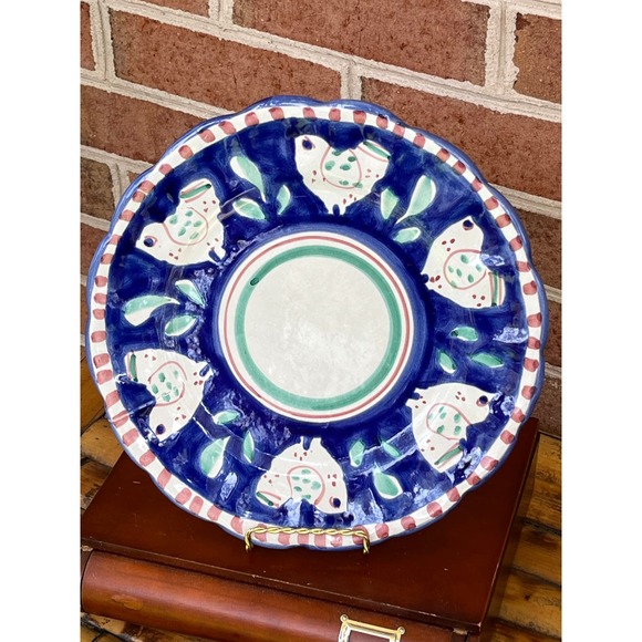 La Musa Ceramiche | Dining | La Musa Pottery Plate Hand Painted Italy ...